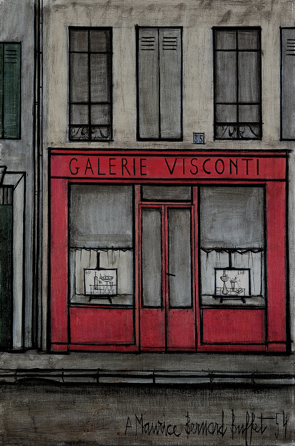 Bernard Buffet Official . Collections around the world